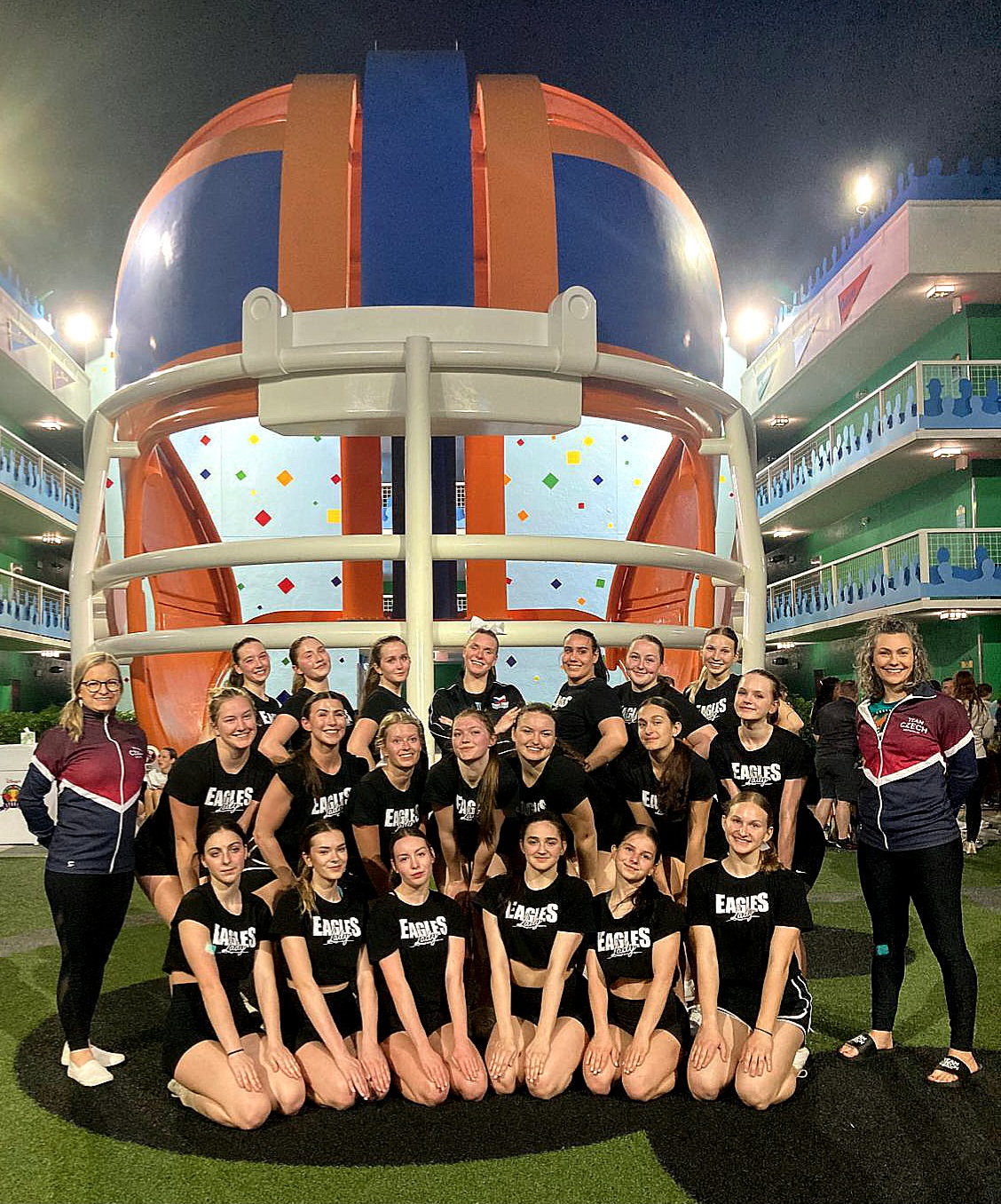Prague Eagles Cheerleaders přiváží stříbro z ICU World Cupu 2024